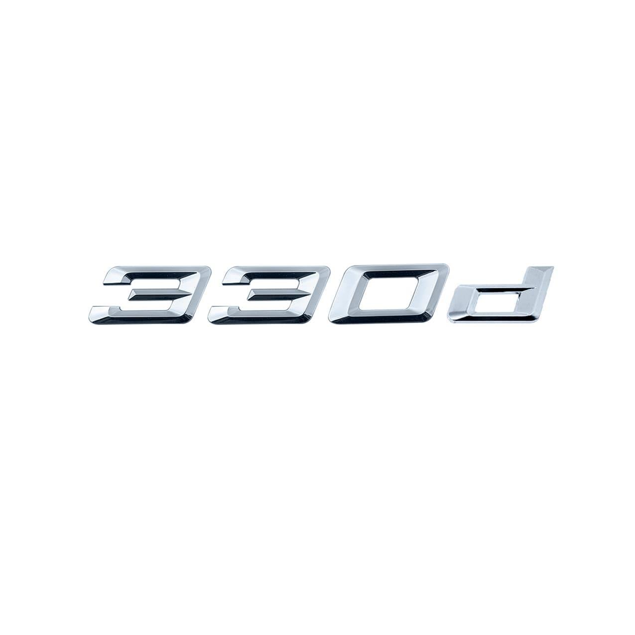 Bmw 330d Krom Yazı